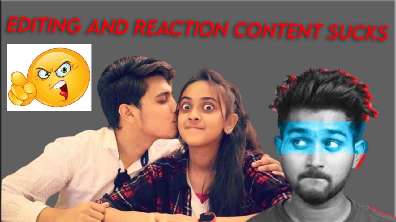 EDITING and REACTION Content RANT !! - YouTube
