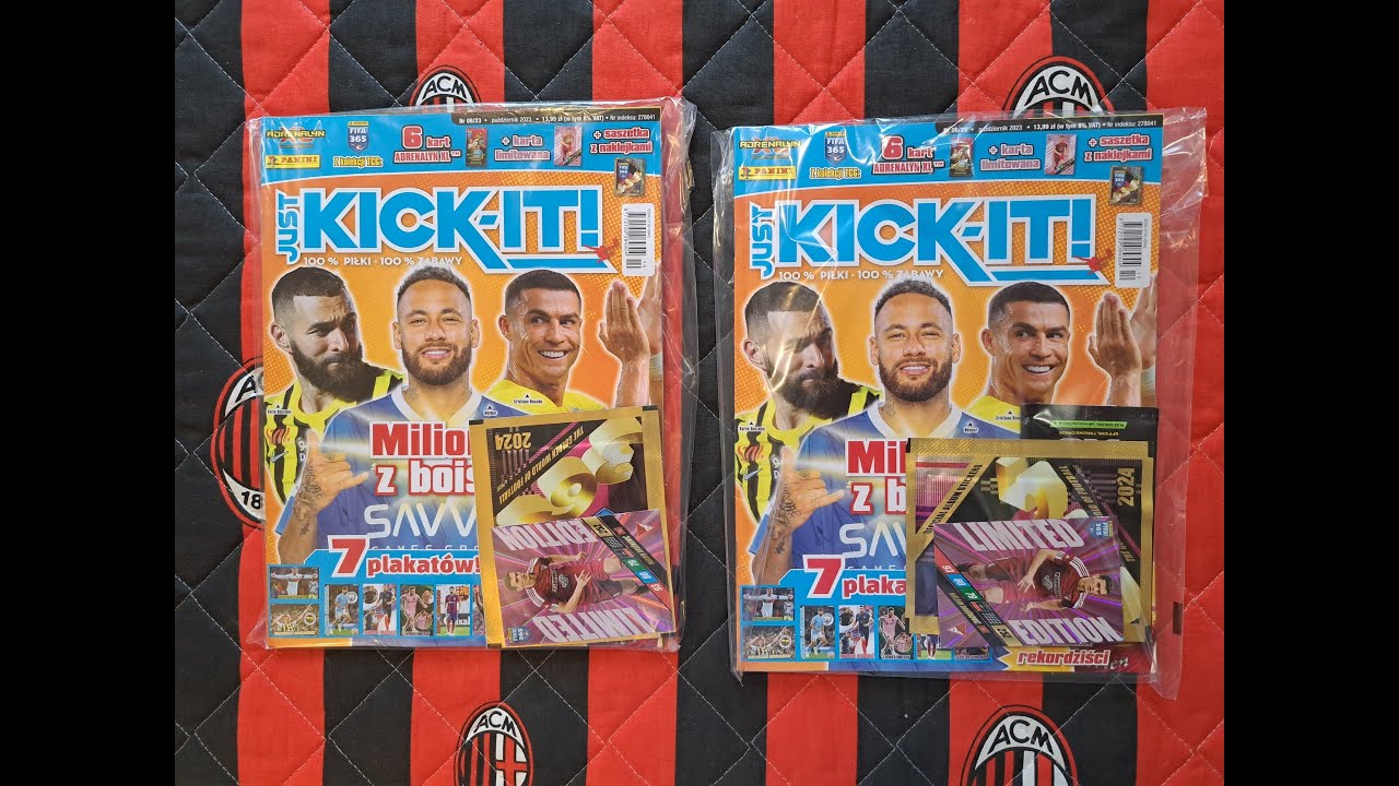 HIT!!! NOWOŚĆ!! GAZETA JUST KICK IT WERSJA POLSKA - SZOK!!! JEST LIMITKA Z WĘGIER + DWIE ...