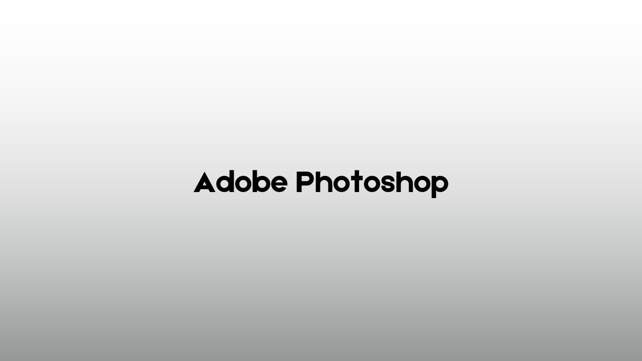 How to pronounce Adobe Photoshop in British English - YouTube