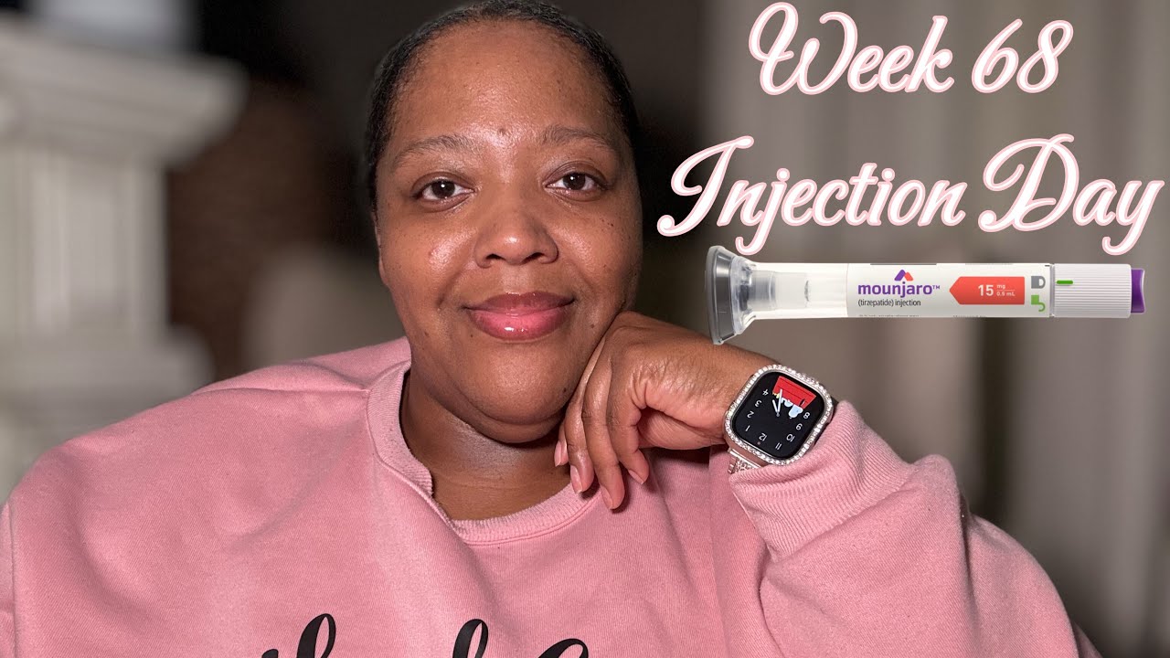 WEEK 68 | INJECTION DAY | 15 MG MOUNJARO TIRZEPATIDE JOURNEY | RIGHT ...