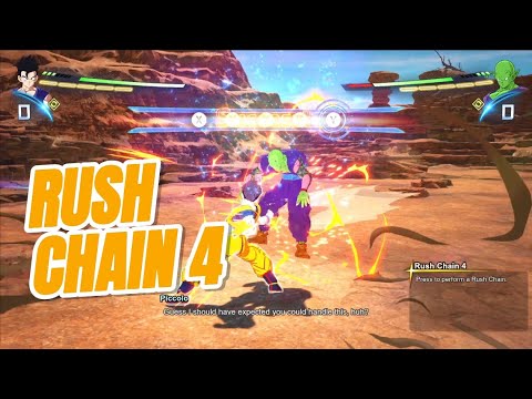 DRAGON BALL Sparking! ZERO - Battle Training - Rush Chain 4 - YouTube