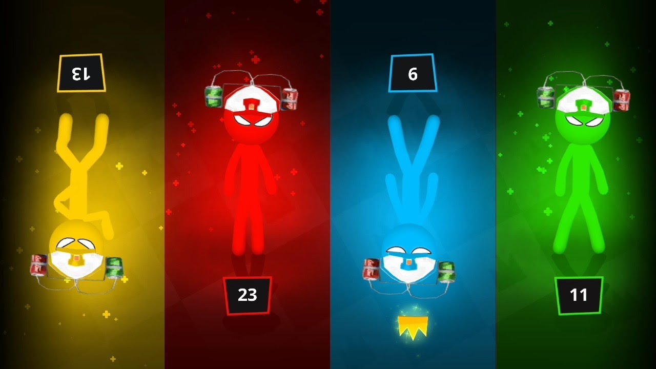 Stick man party Minigames 8 Toro Gaming - YouTube