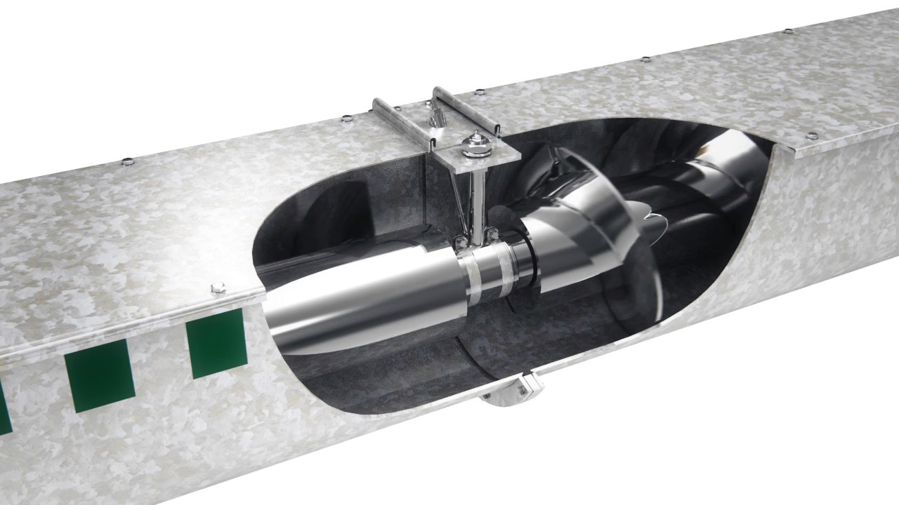 Cimbria Screw Conveyor animation - YouTube