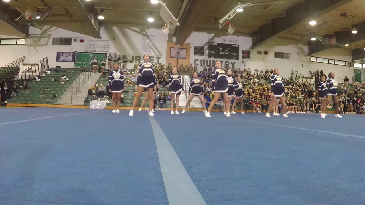 Woodland Park A Squad Full 1st Place Cheer Routine 2017 - YouTube