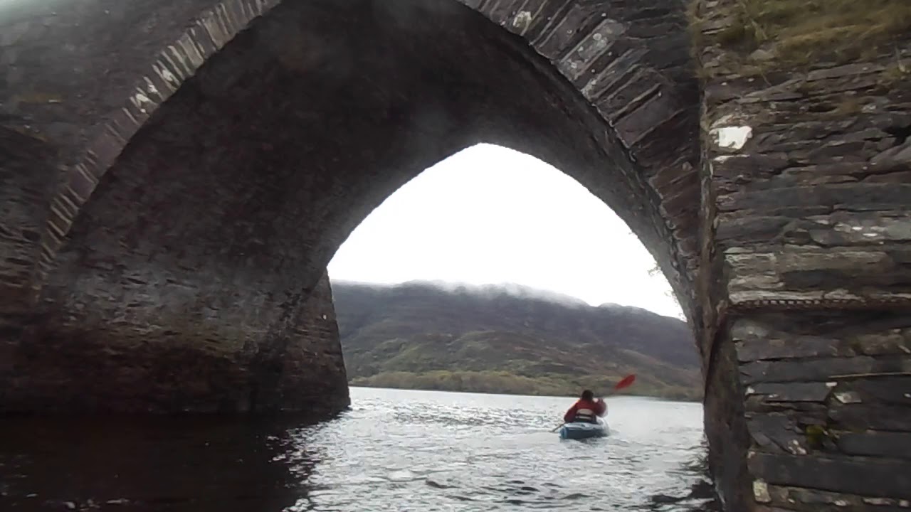 Kayaking Under Bricin Bridge Into Muckross Lake (Deepest Lake In The ...