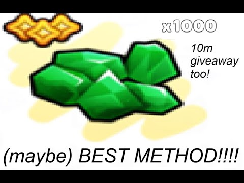 How to get the most GEMS in mining event PS99 and 10m giveaway - YouTube