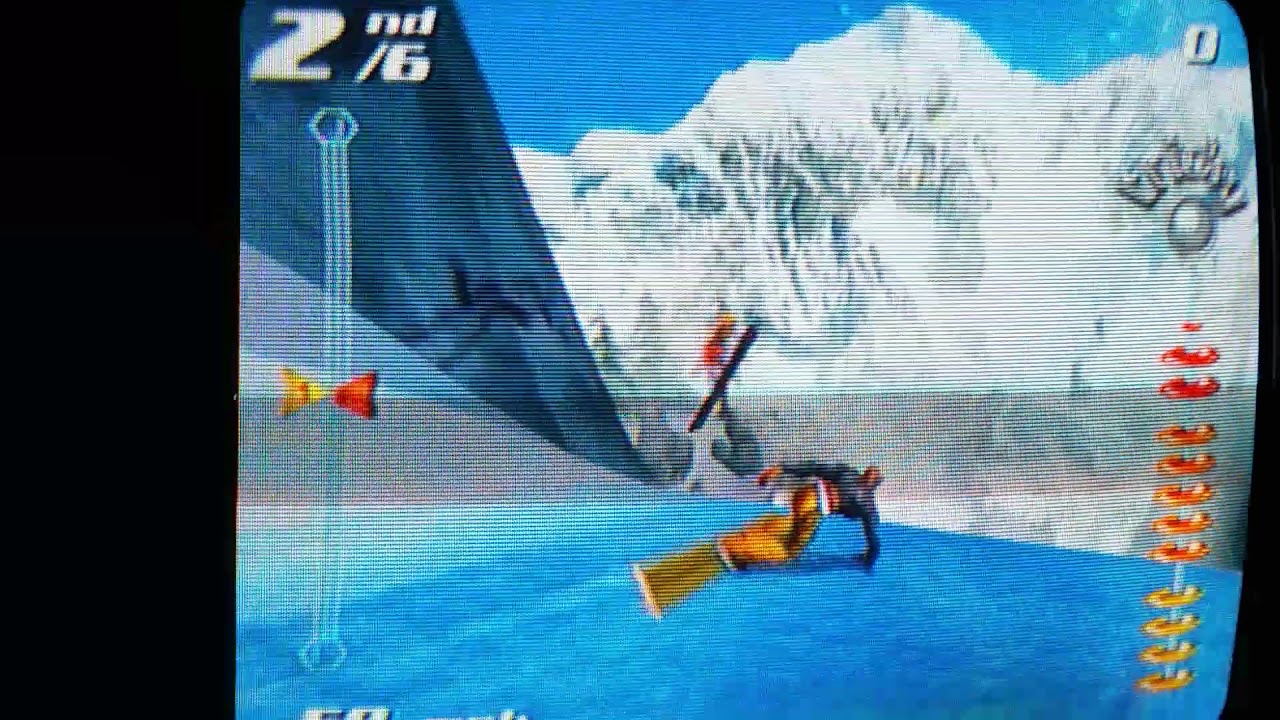 old snowboarding game on old xbox - YouTube