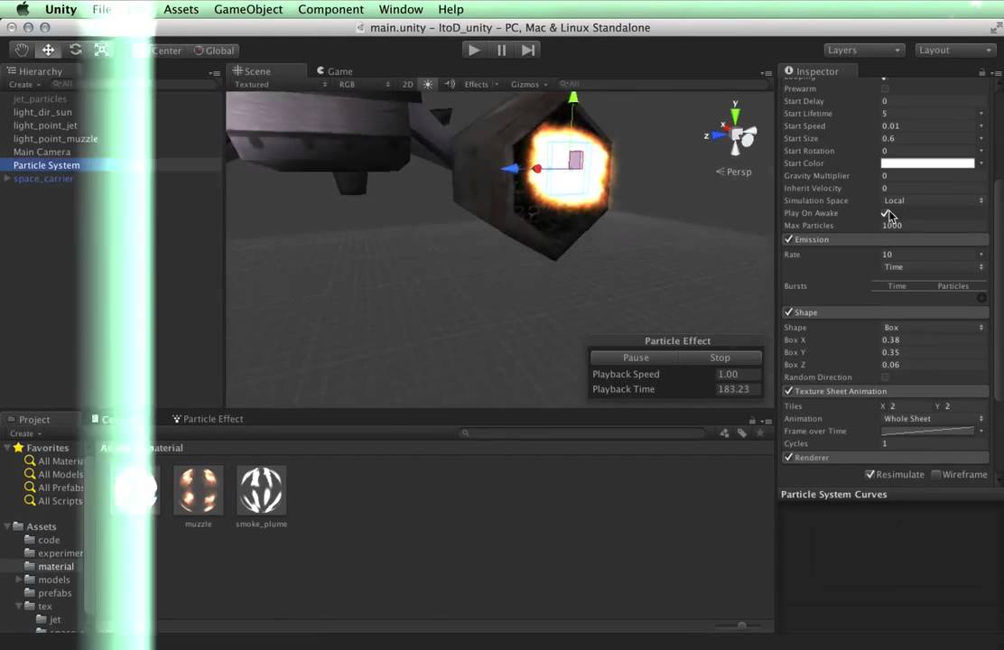 Learn the Unity 3D Particle System Part 7 - YouTube