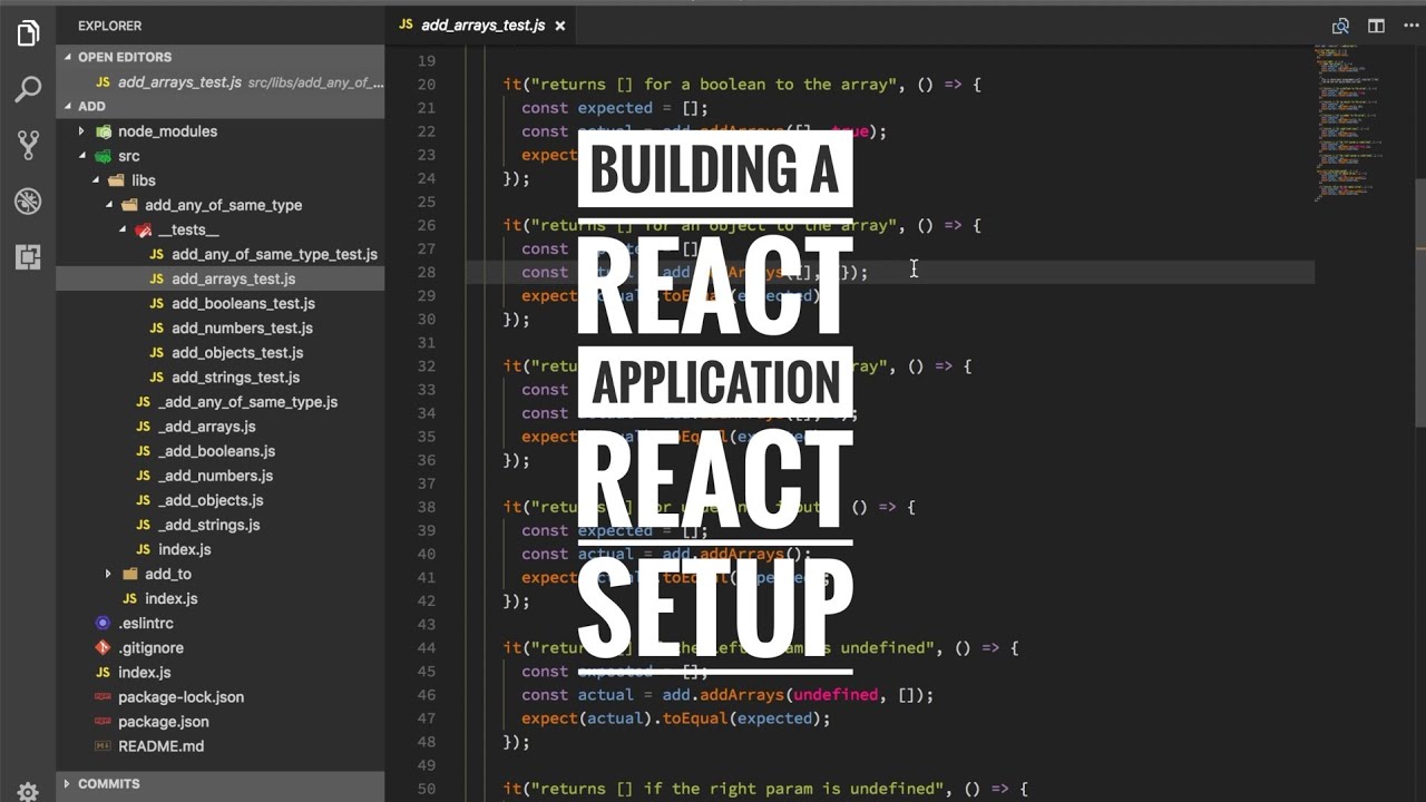 Building A React Application React Setup Pt 6 Youtube