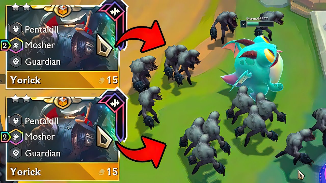 S10 Double 2-Star Yorick = Infinity ARMY...??? ⭐⭐⭐| TFT SET 10 - YouTube