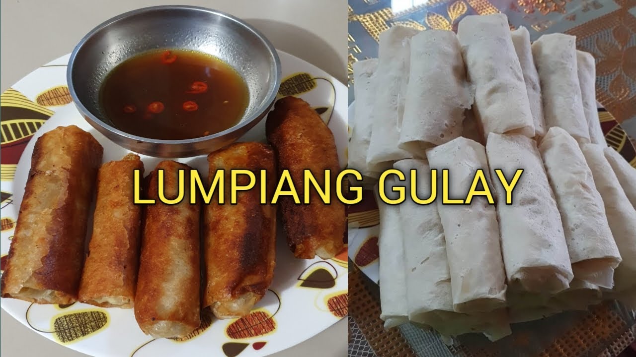 LUMPIANG GULAY/ VEGETABLES SPRING ROLLS @tinalikesNhappiness - YouTube