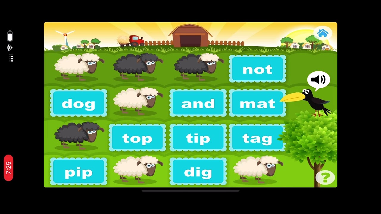 Phonics fun on farm S2 part 7 - YouTube