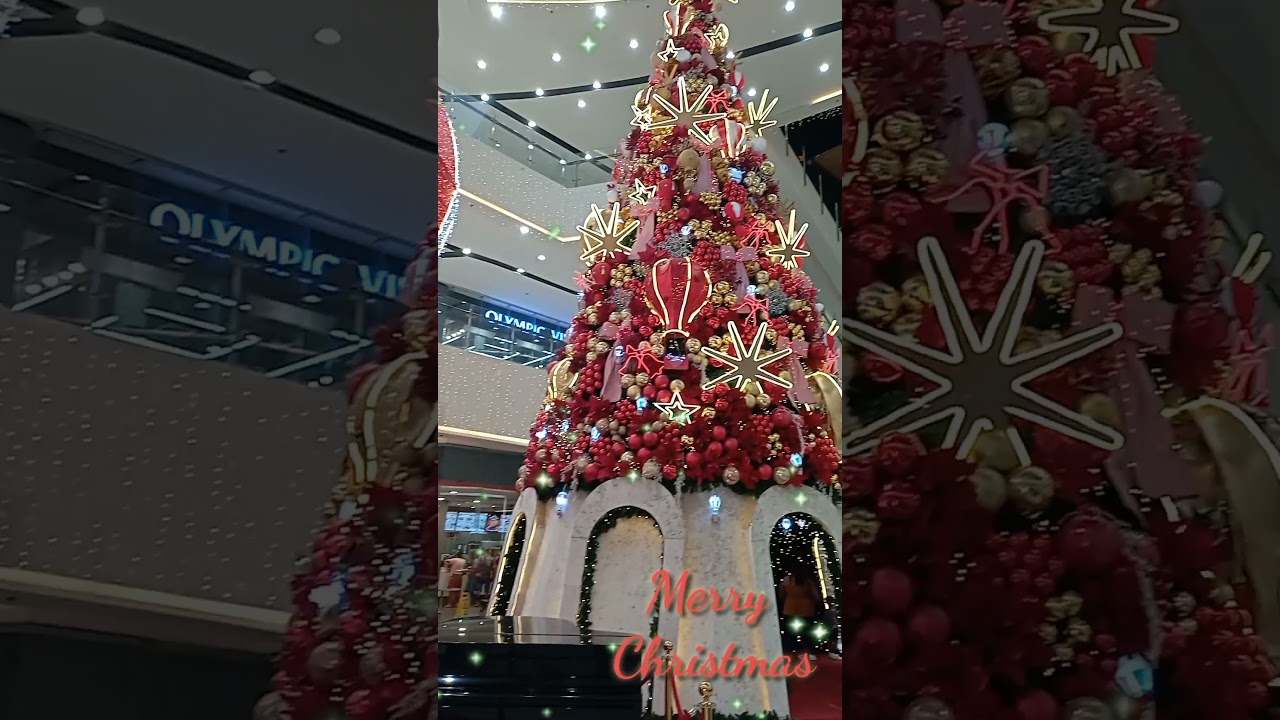 Amazing Big Christmas Tree @ Robinson South Galleria #shorts - YouTube