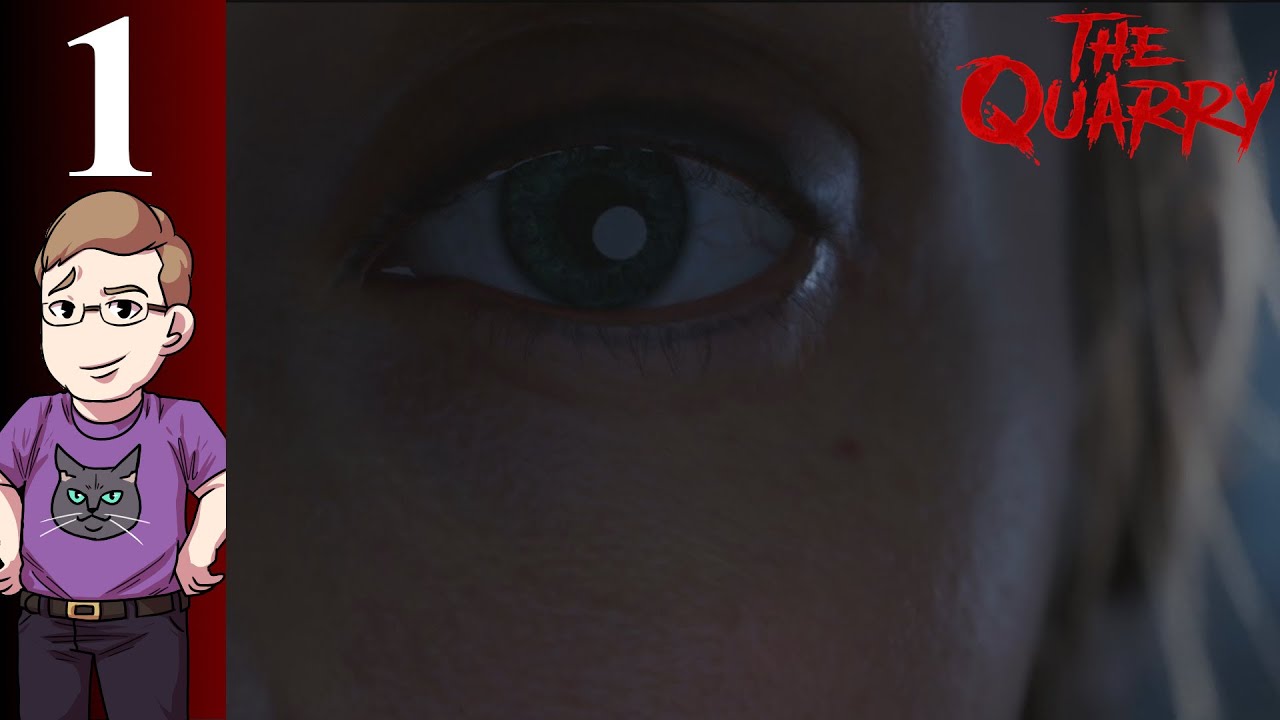 Let's Play The Quarry (Blind, PS5) Part 1 - Laura, Max, Hackett's ...