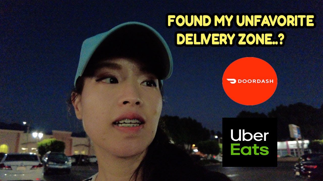 Found my Unfavorite Delivery Zone? Uber Eats Driver Ride Along Door ...
