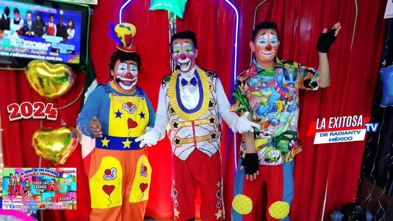 Programa de TV El Show de Los Payasos Rafalín y Chocolito En Vivo Desde ...
