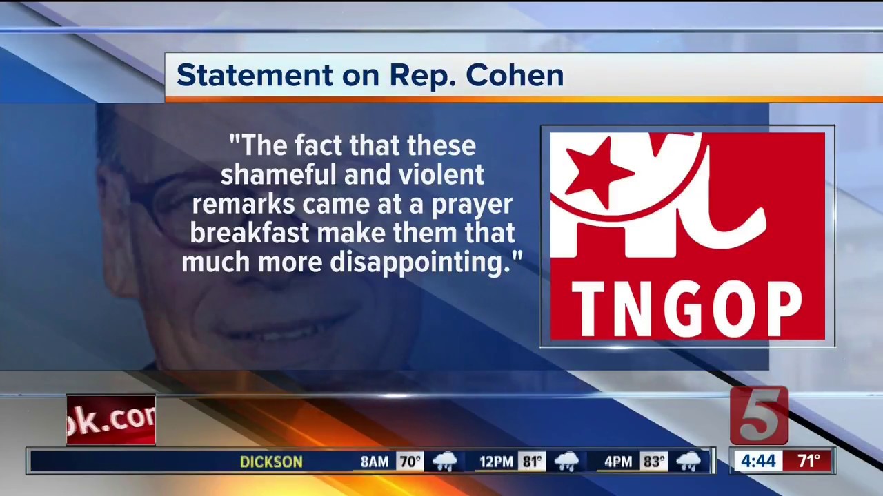 WTVF News Channel 5: Rep. Steve Cohen Comments - YouTube