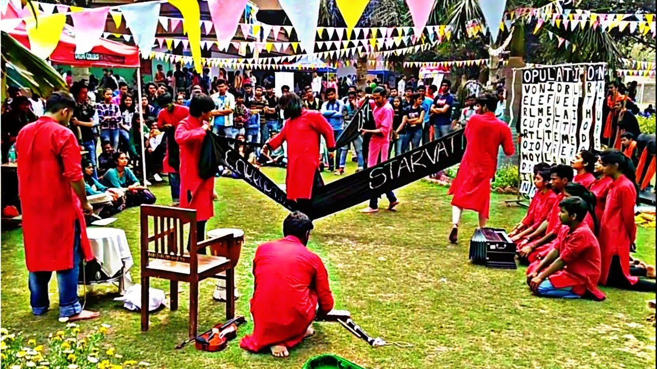 Street Play On Overpopulation In India ||BRAC FEST2K18||NUKKAD NATAK ...