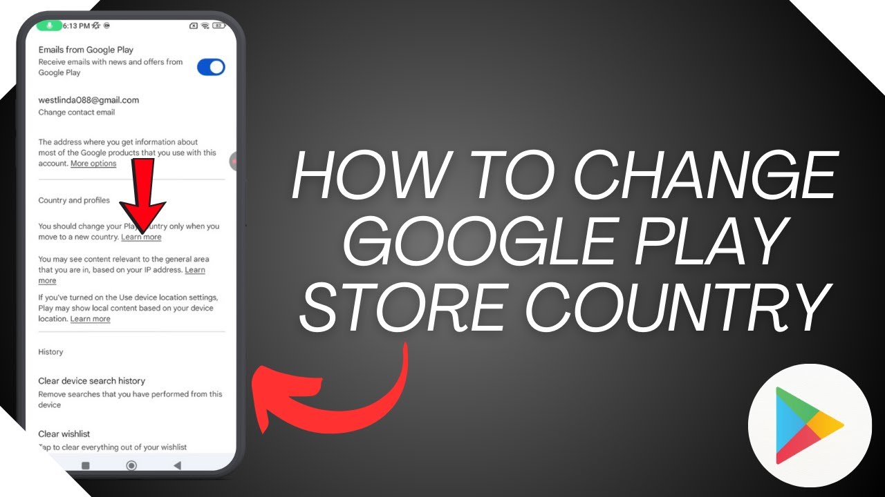 How to Change Google Play Store Country — Complete 2025 Method - YouTube
