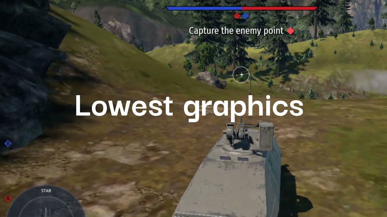 War thunder lowest vs high graphics - YouTube