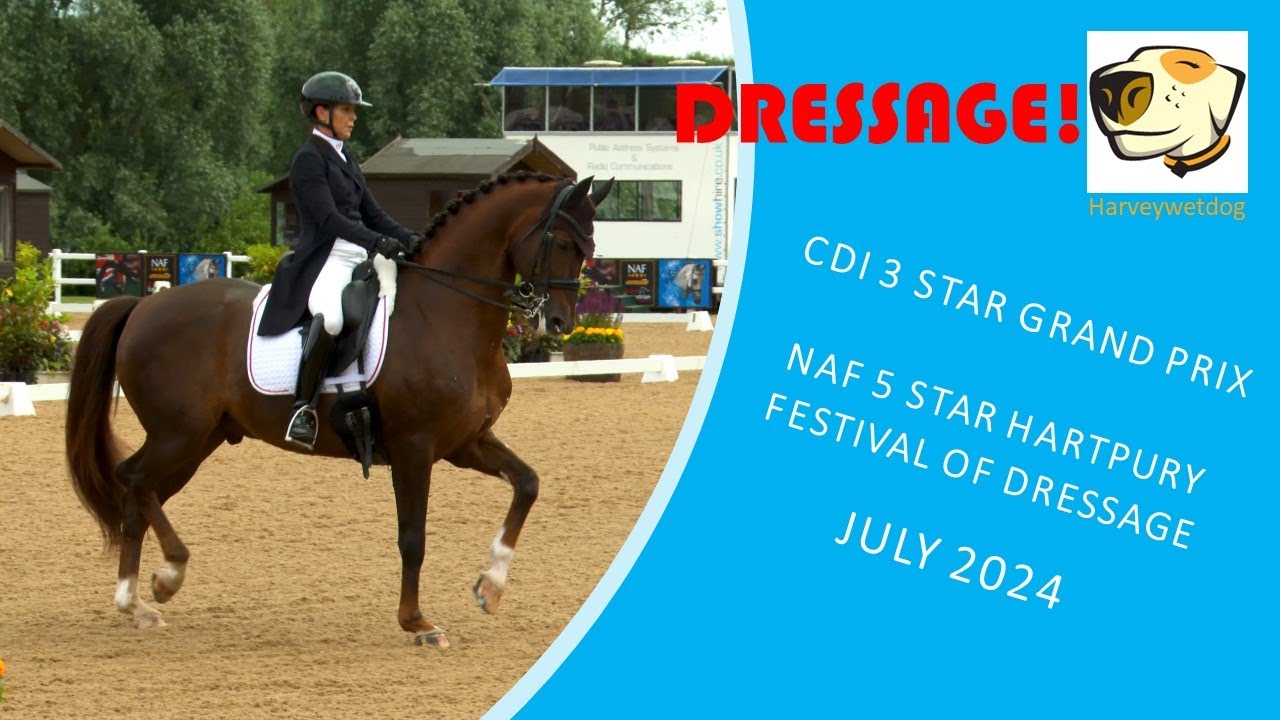 Jill Irving and Genesis CDI 3 Star Grand Prix at NAF Hartpury Festival ...