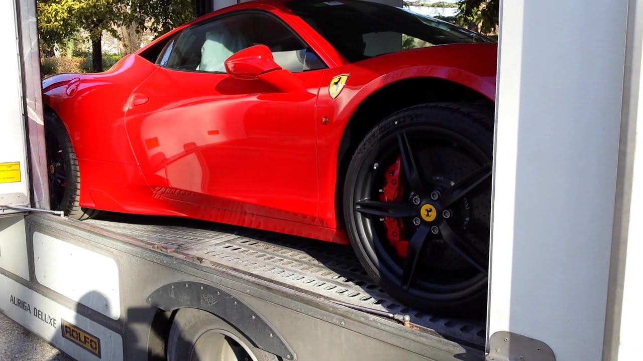Ferrari 458 Speciale - Delivery - YouTube