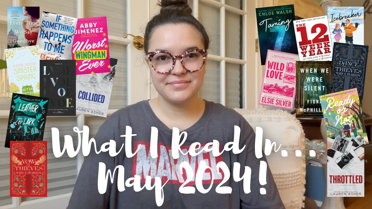 What I Read in May 2024 | Monthly Reading Wrap Up - YouTube