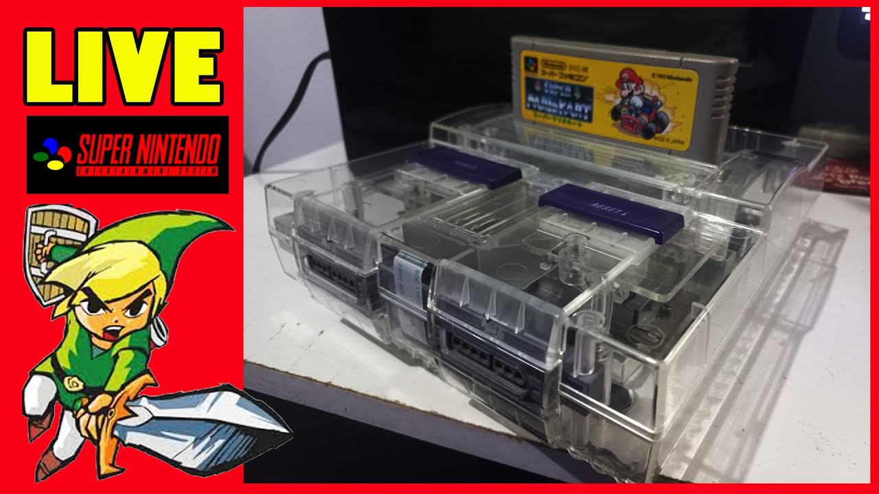 [🔴LIVE] GAMES DO SUPER NINTENDO || SNES REAL - YouTube