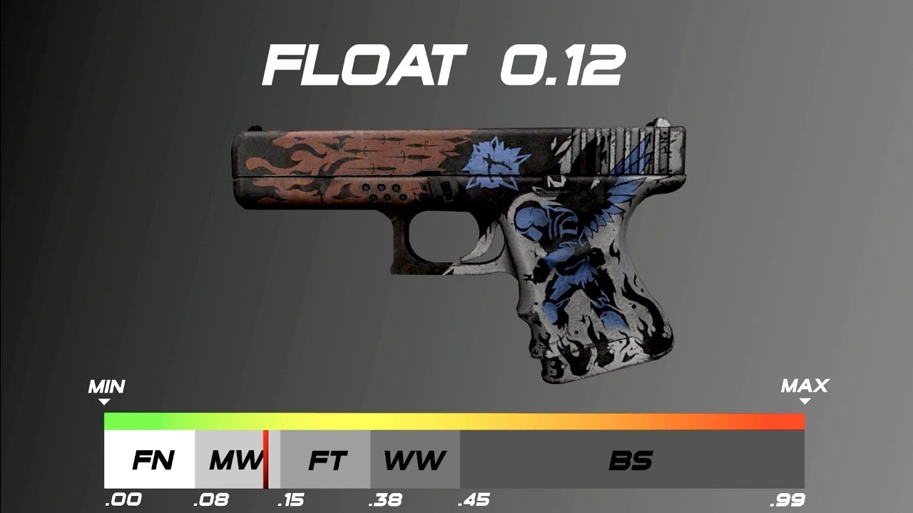 CSGO Glock-18 | Sacrifice - Skin wear/float - YouTube