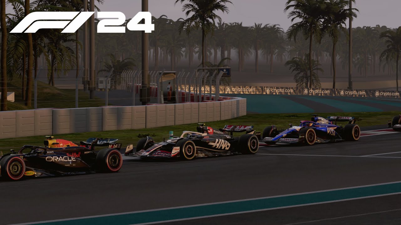 Thank you, Haas Moneygram | Race 24: Abu Dhabi | F1 24 w/ Austin - YouTube