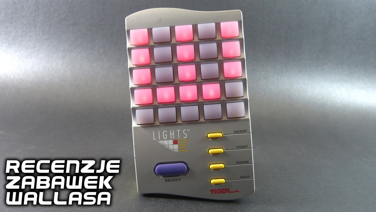 Lights Out - polska recenzja gry elektronicznej - Tiger Electronics ...