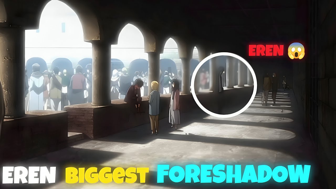 Attack on Titan - The ART Of FORESHADOWING 😱 explained in HINDI 🔥 - YouTube