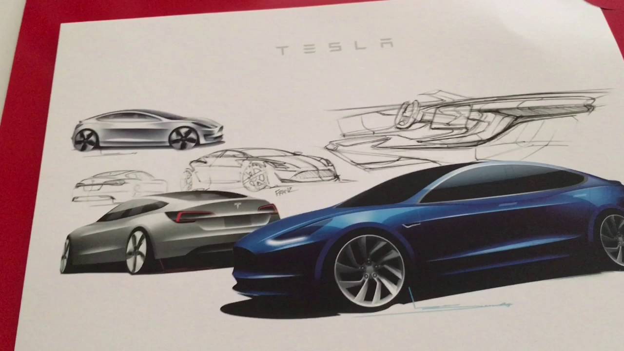Tesla Model 3 Thank You Postcard - YouTube