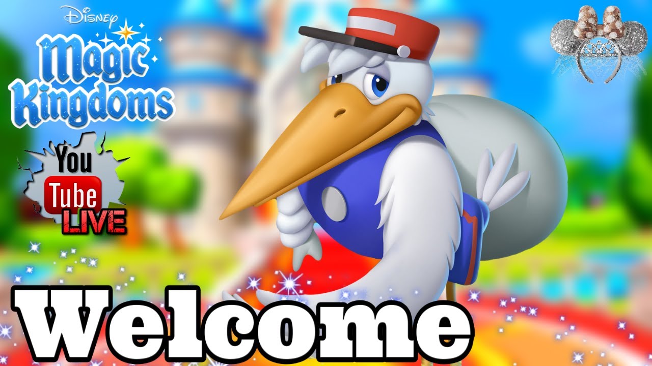 Welcome Mr Stork! Soul in Disney Magic Kingdoms LIVE with Kittyarris ...