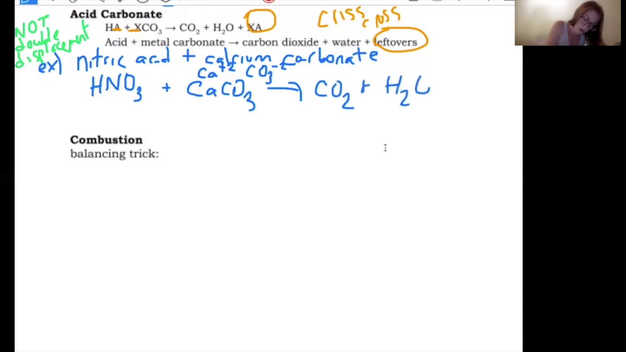 Acid Carbonate Reactions - YouTube