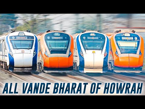 All Vande Bharat Express of Howrah Compilation