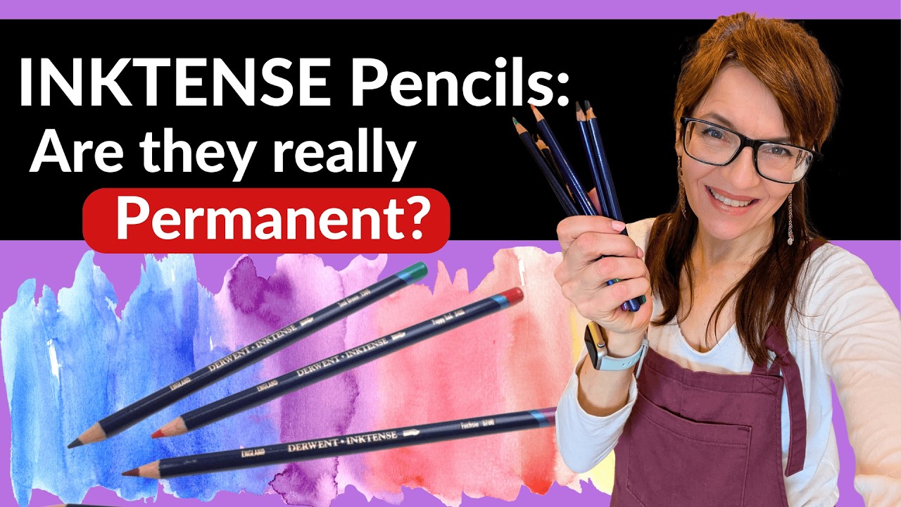 Complete Beginners Inktense Pencils (Introduction and Guide!) - YouTube