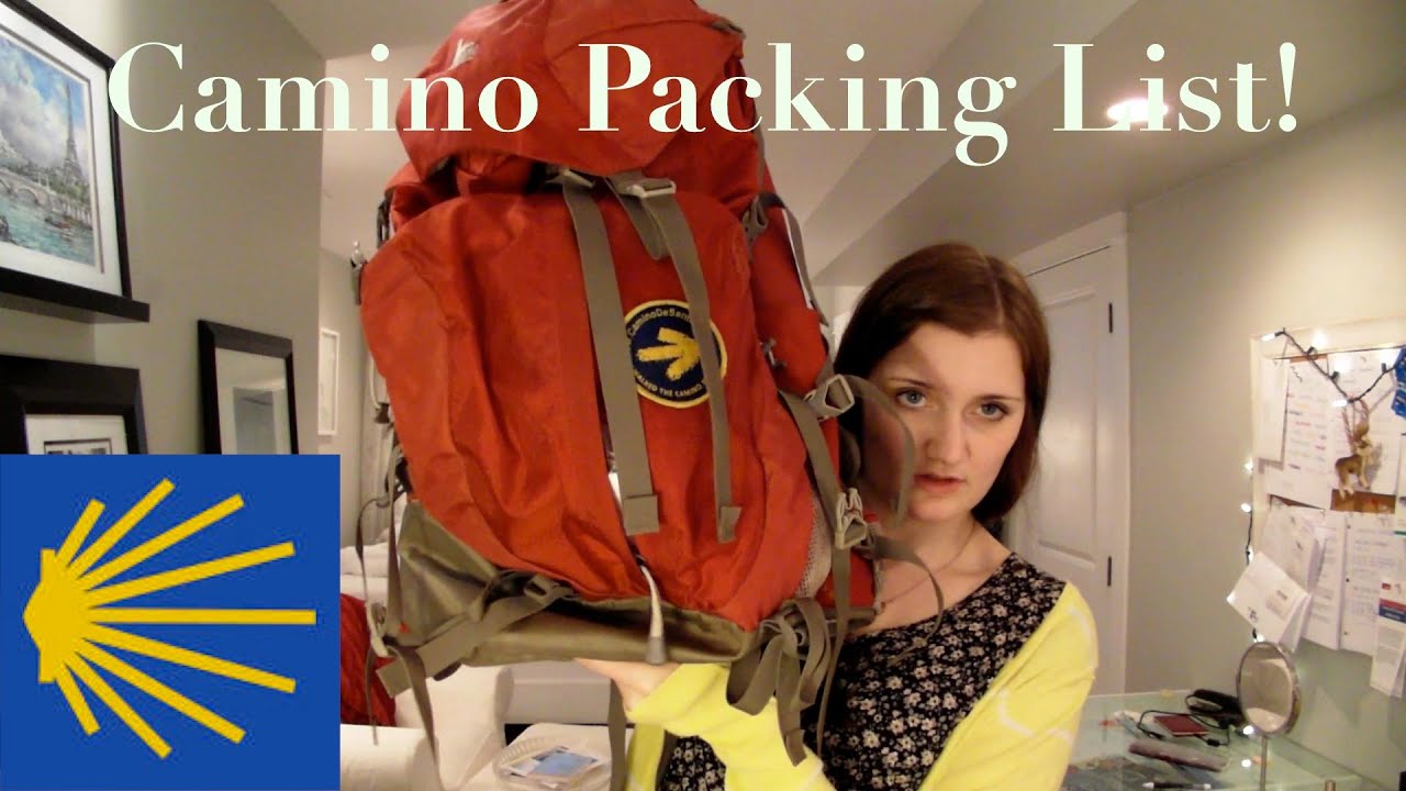 My Camino Packing List and Gear Review - YouTube