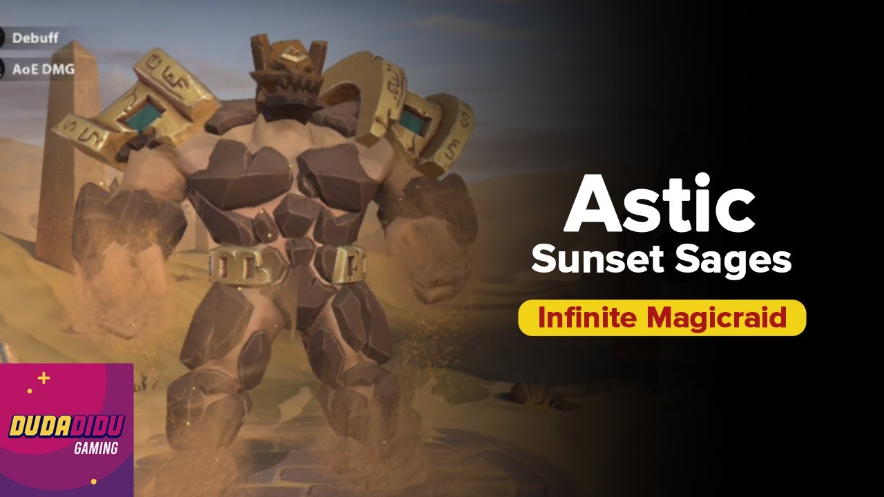 Astic - Sunset Sages | Infinite Magicraid | Gameplay | Android Games ...