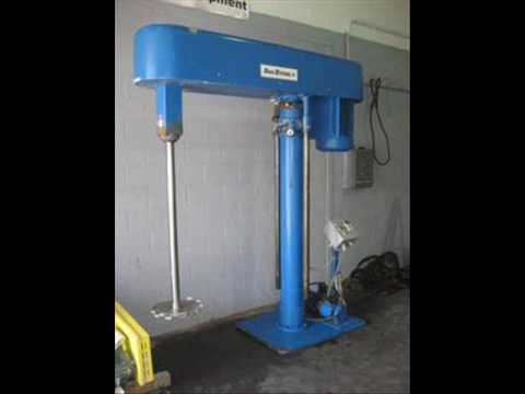 50 HP SHAR HIGH SPEED DISPERSER - S/S #6749 - YouTube