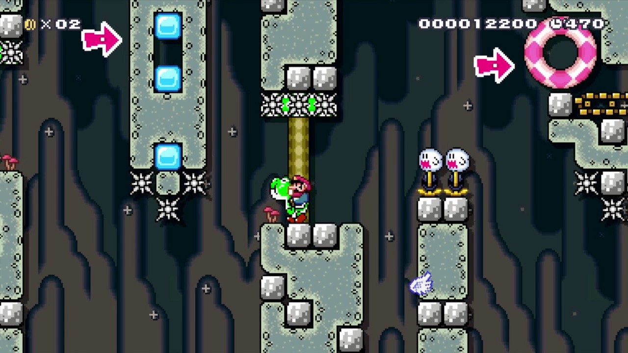 Manny's Test: Yoshi's Sacrifice - Beating Super Mario Maker's Super ...