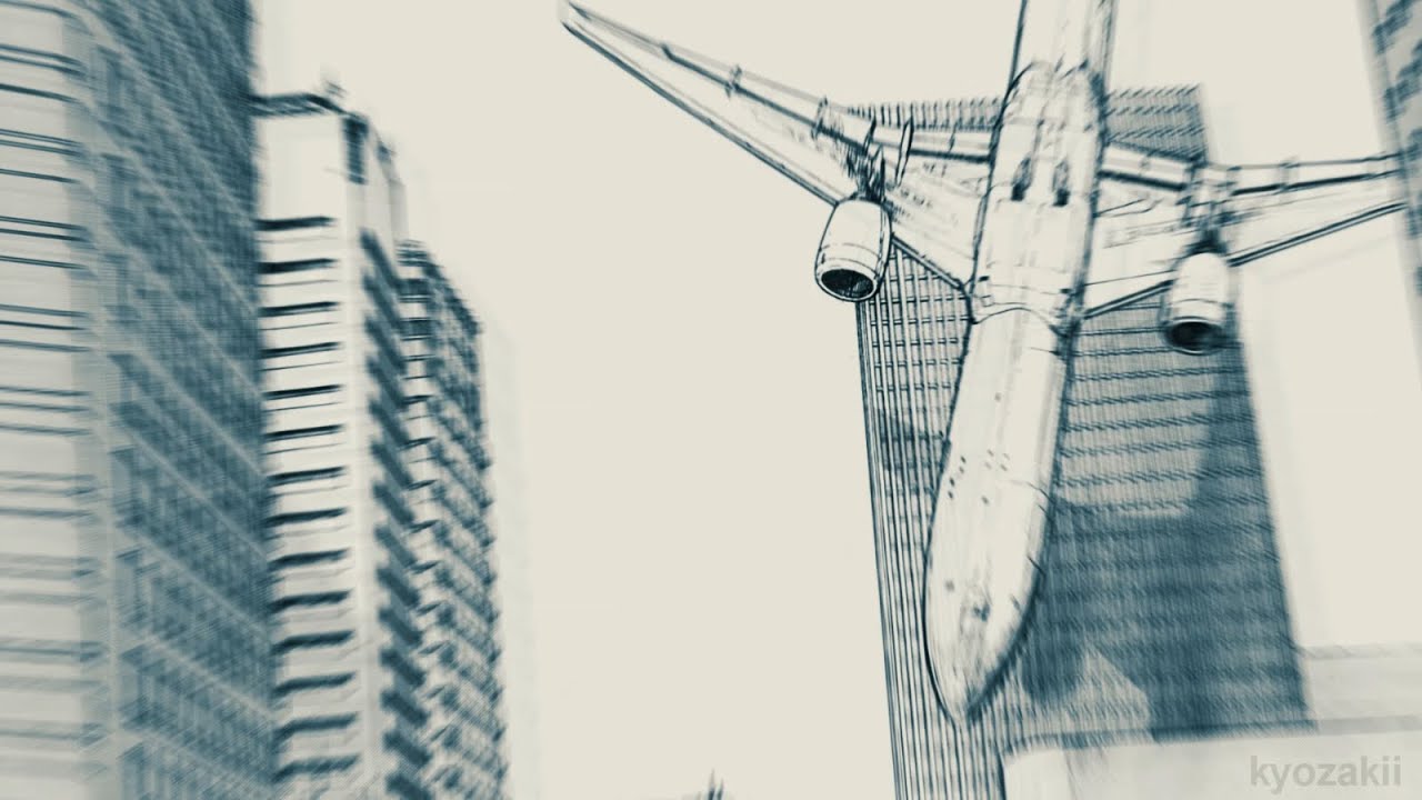 AJIN MANGA plane scene animation - YouTube