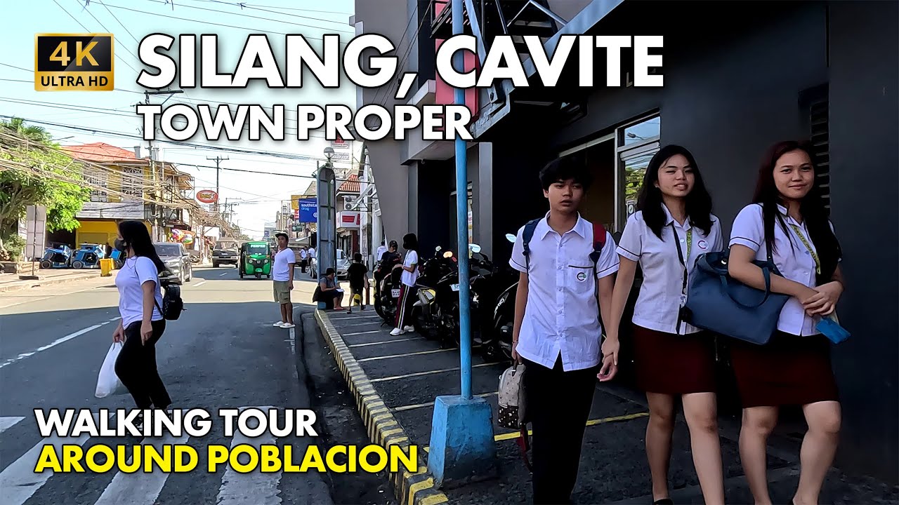 SILANG TOWN PROPER, Cavite Philippines Walking Tour - YouTube