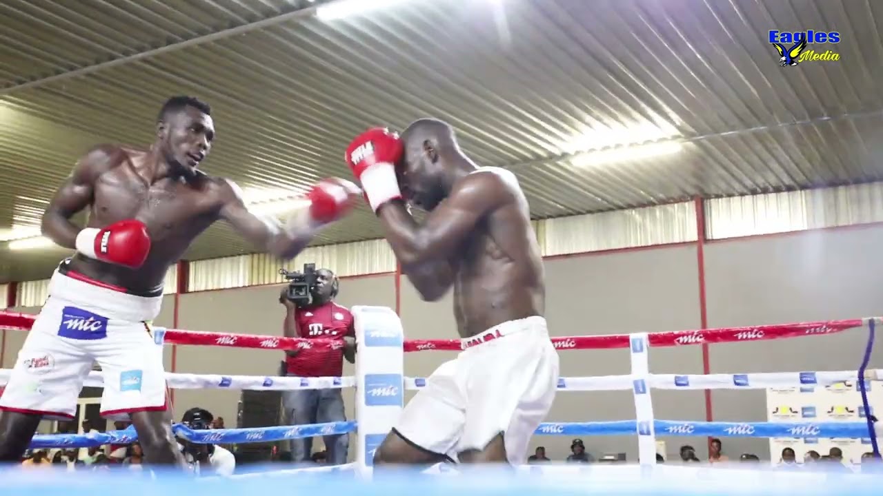 ERICK T SHIMANGA (SOUTH AFRICA) VS JERONIMUS (NAMIBIA) - YouTube