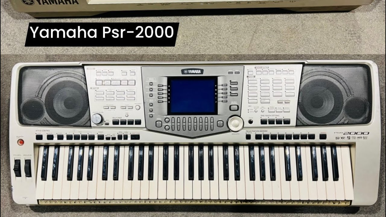 Yamaha Psr-2000 Keyboard 🎹 (Wilsons Music Instruments Whatsapp No ...