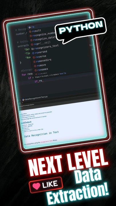 Data Recognition In Text Part 12 Python Pythontutorial Pythonforbeginners Pythonprogramming