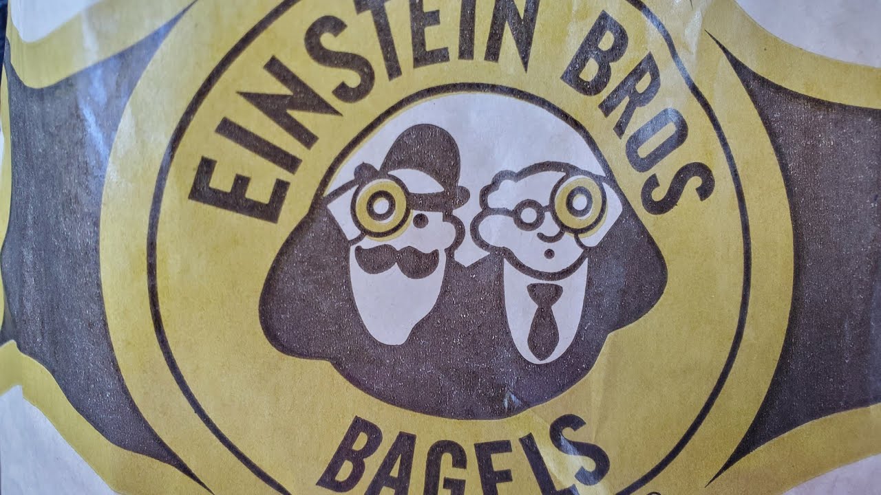 Einstein Bros. Maplehouse Breakfast Bagel - YouTube