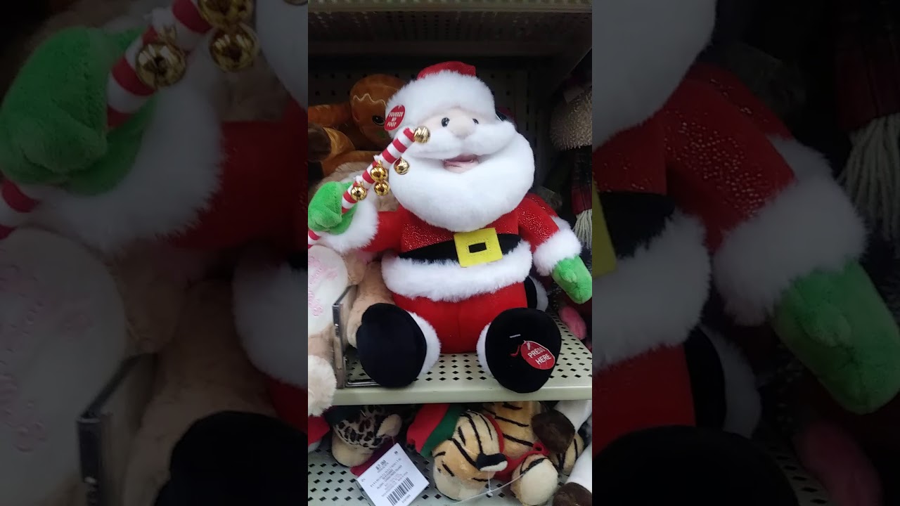 Cuddle Barn Jingling Santa - YouTube