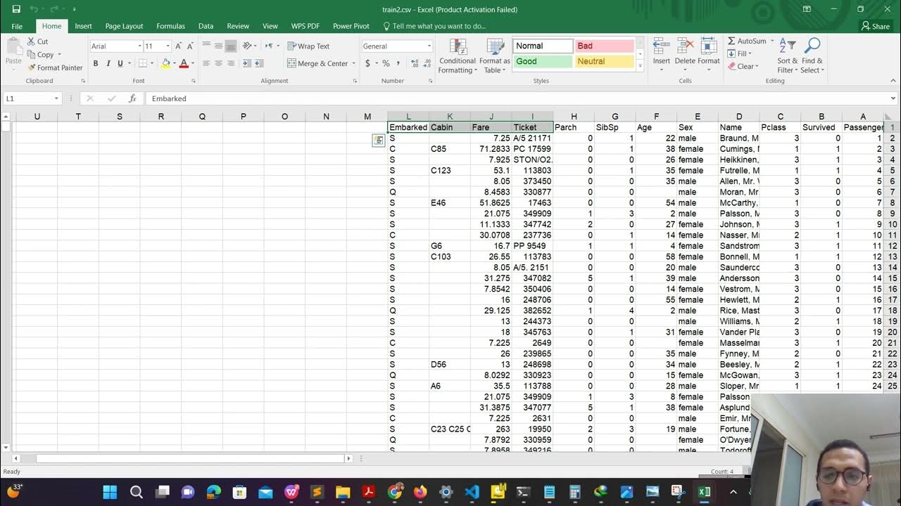 Merge/Append two files CSV,Excel - شرح بالعربي - YouTube