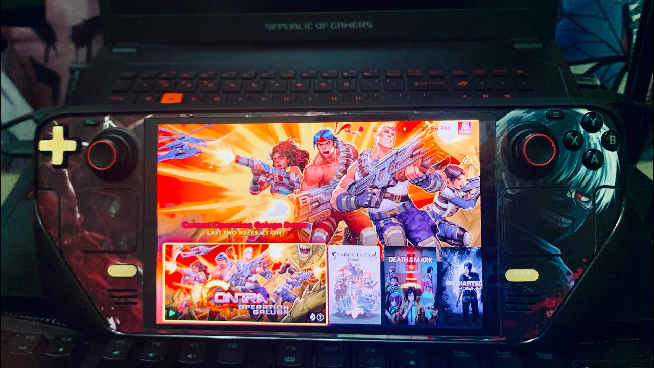 Contra®️ Operation Galuga 2024 | Steam Deck (OLED) 60FPS Gameplay ...